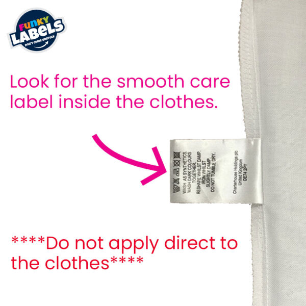 Funky Stick On Clothing Name Labels - Funky Labels