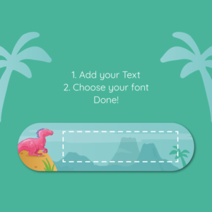 Deluxe Stick On Dinosaur Labels - Funky Labels