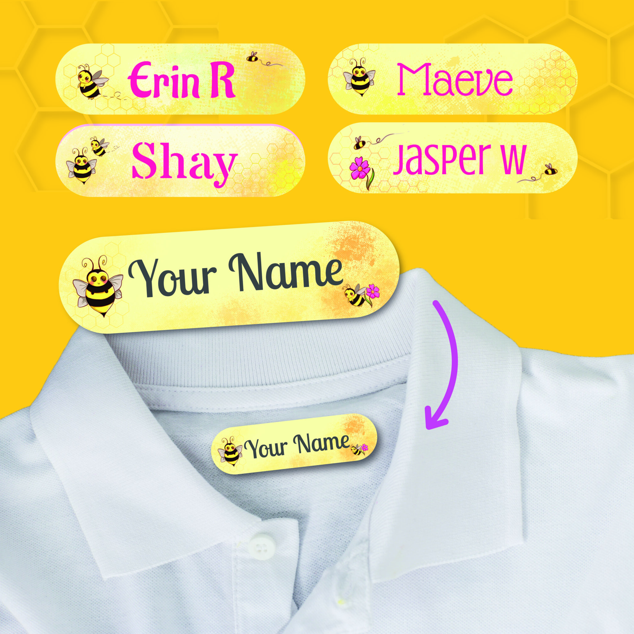 Personalised Name Labels & Stickers for Clothes & Equipment